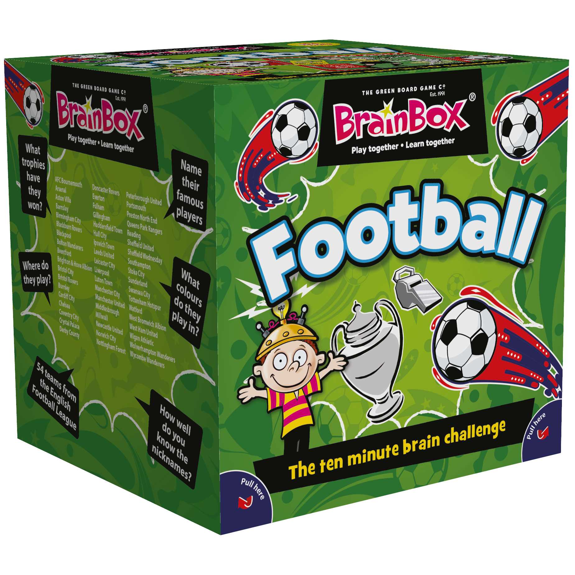 BRAINBOX FOOTBALL – Wills Toy Shop